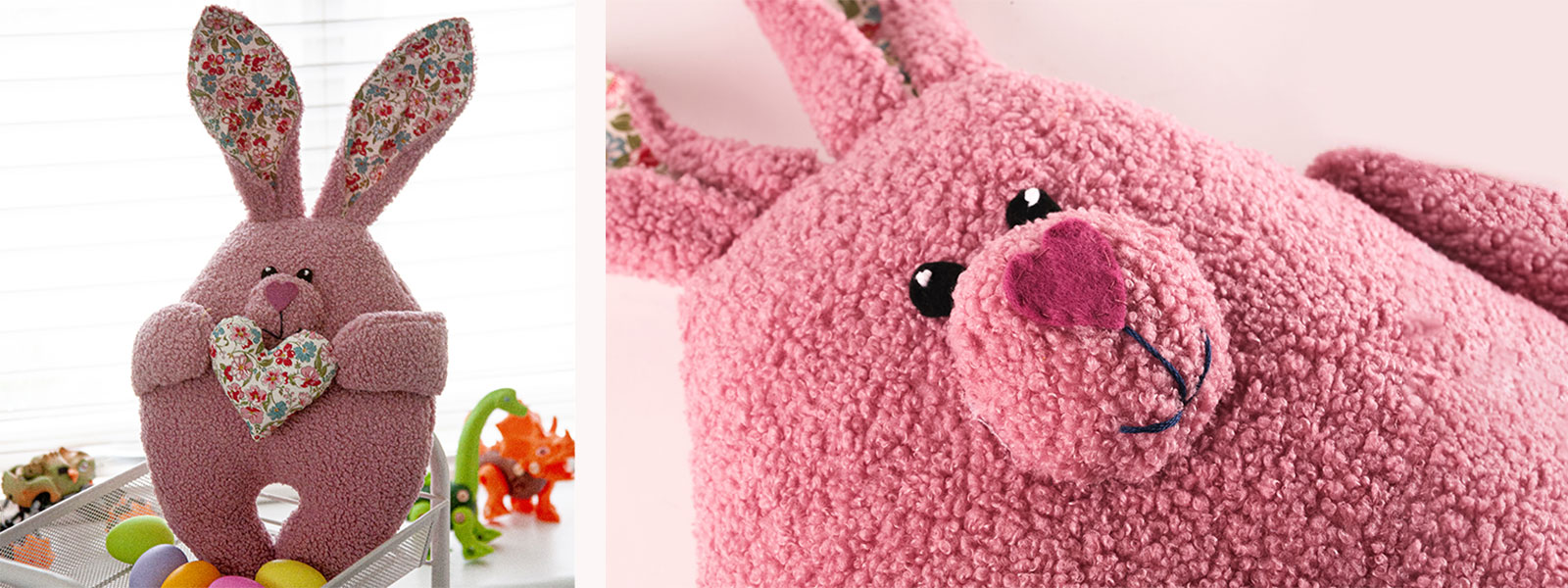 Cuddly Easter Rabbit Toy | Sewing Pattern to Download | Half Yard ...