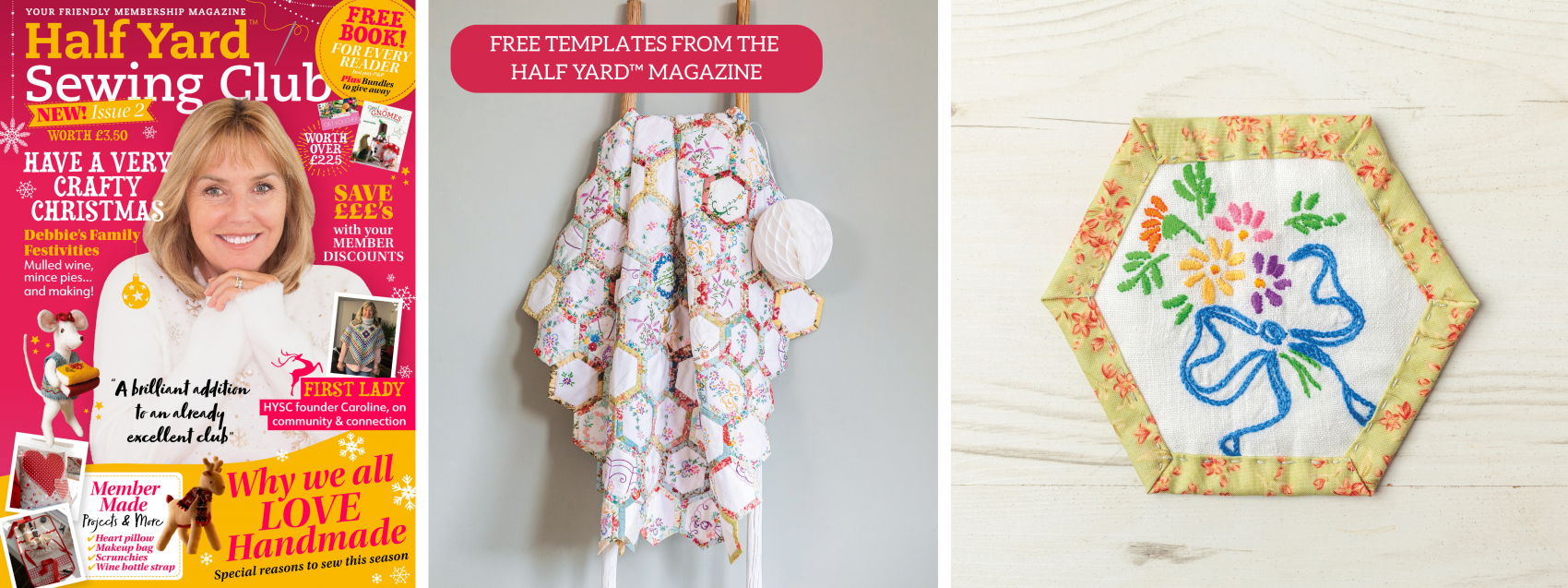 Japanese Reversible Patchwork Block | Carolyn Forster | Half Yard ...